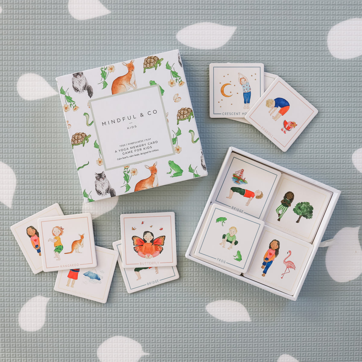 Yoga Memory Card Game – Barleyboy Creative