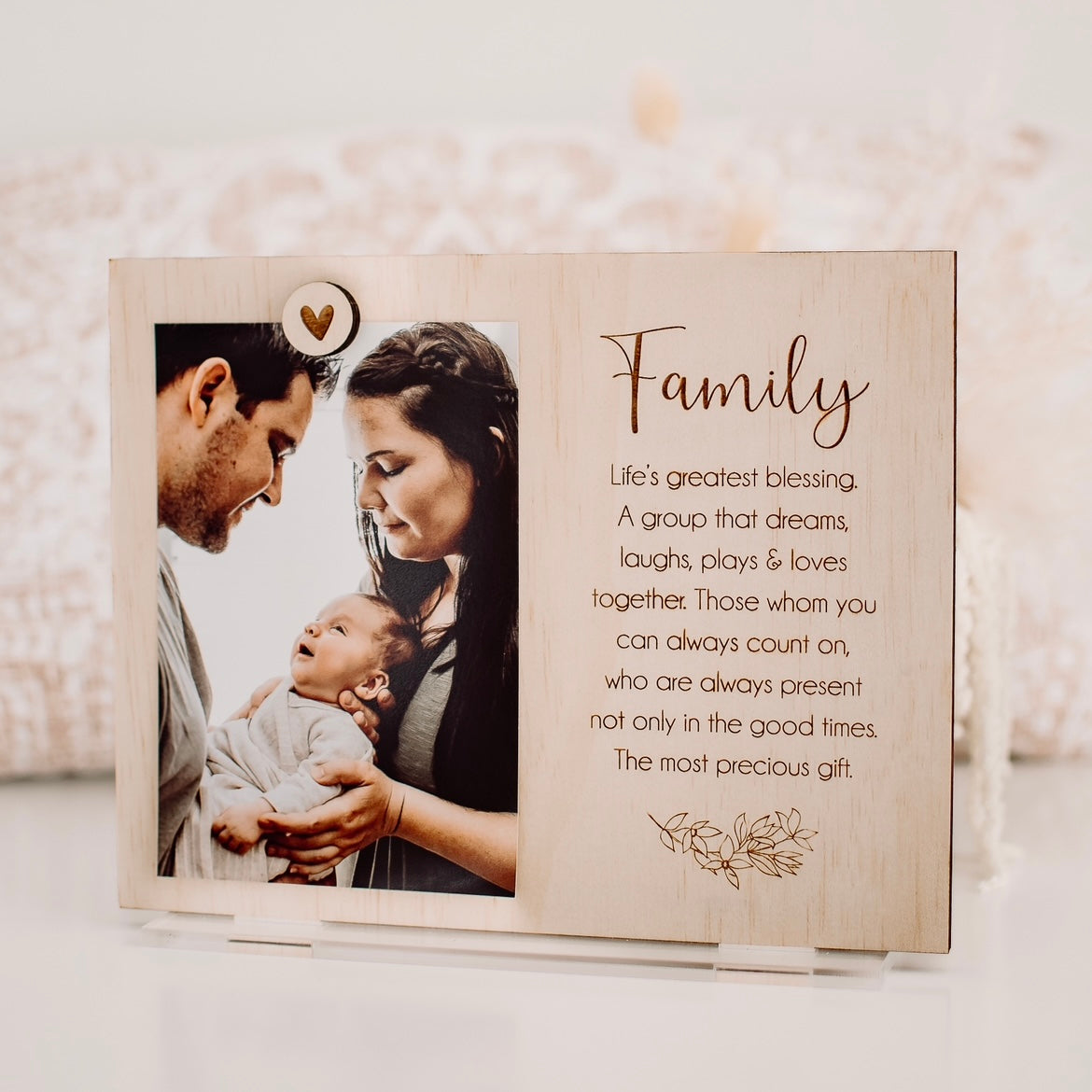 Family + quote photo frame – Barleyboy Creative