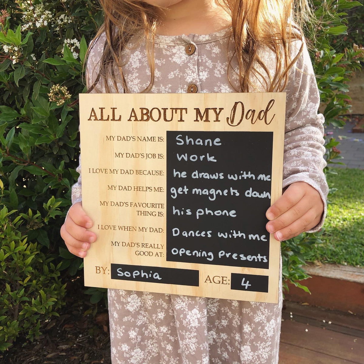 All about my dad board – Barleyboy Creative